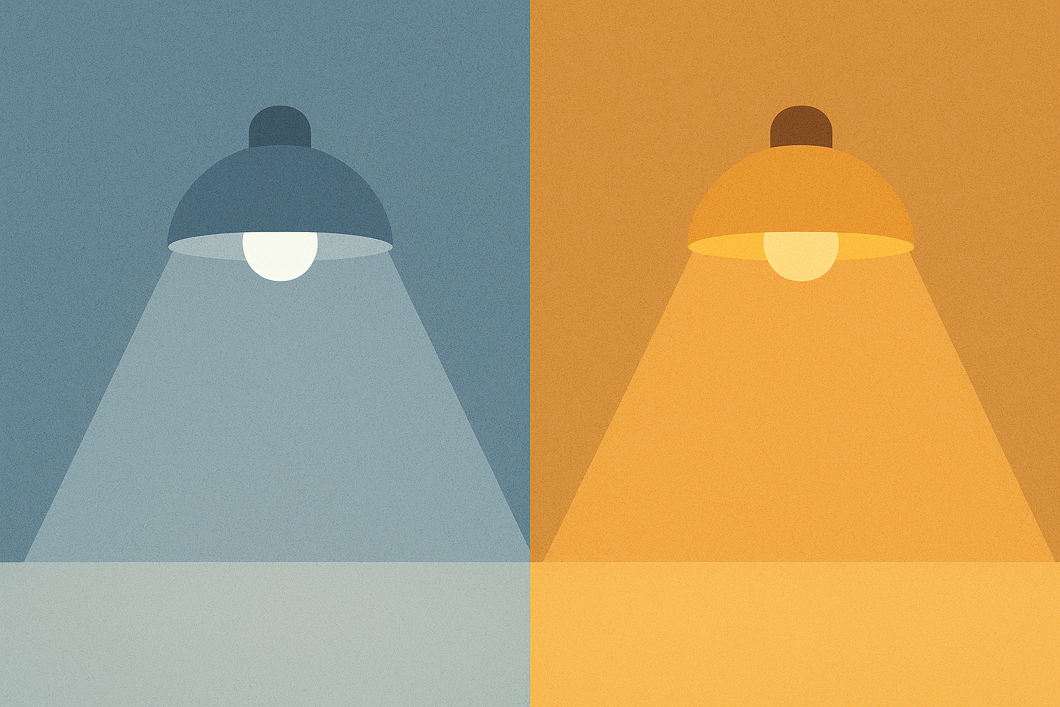 Luz fría vs luz cálida: Guía completa para elegir la iluminación adecu – goecolighting